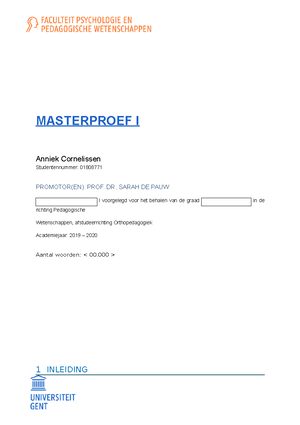 Screening process - Beste studenten Nu jullie de zoekstrategie (bijna) gefinaliseerd hebben en ...