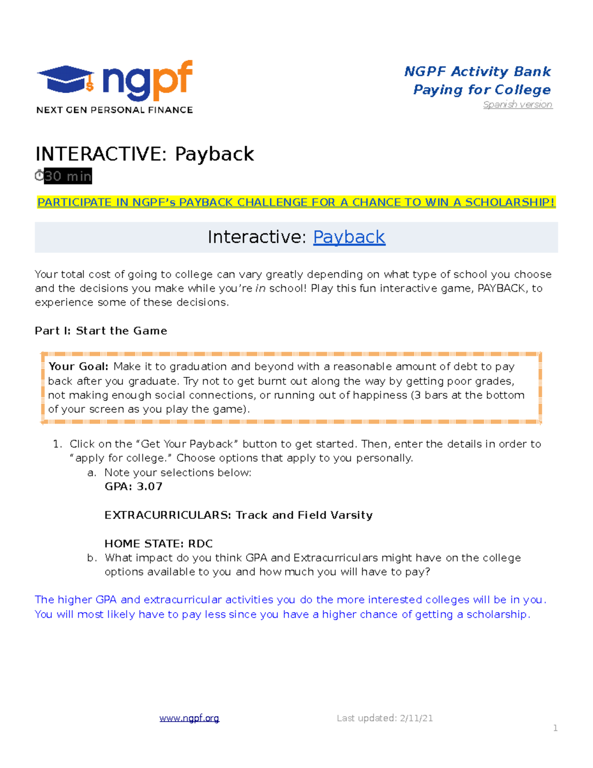 Interactive Payback - I work on it myself and i hope it help you - NGPF ...