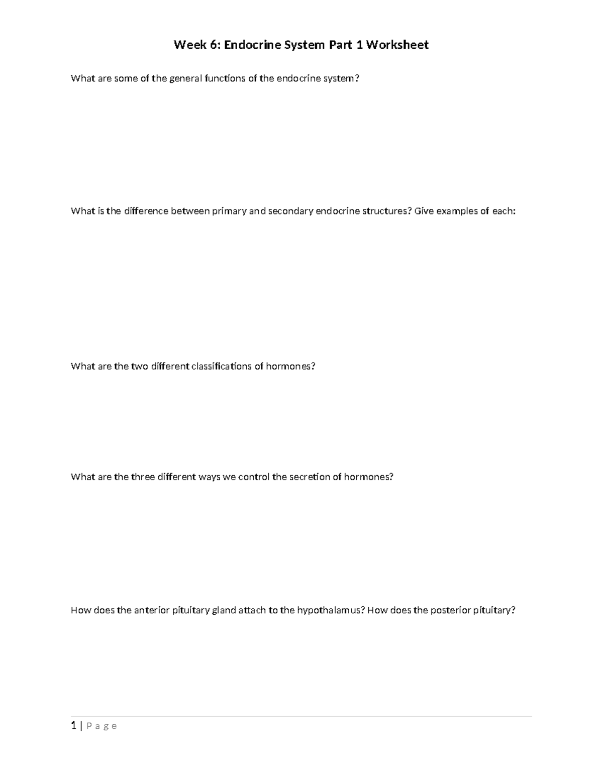 BIOS252 Week 6 Endocrine System Pt 1 - What are some of the general ... BIOS252 Week 6 Endocrine System Pt 1 - What are some of the general ...