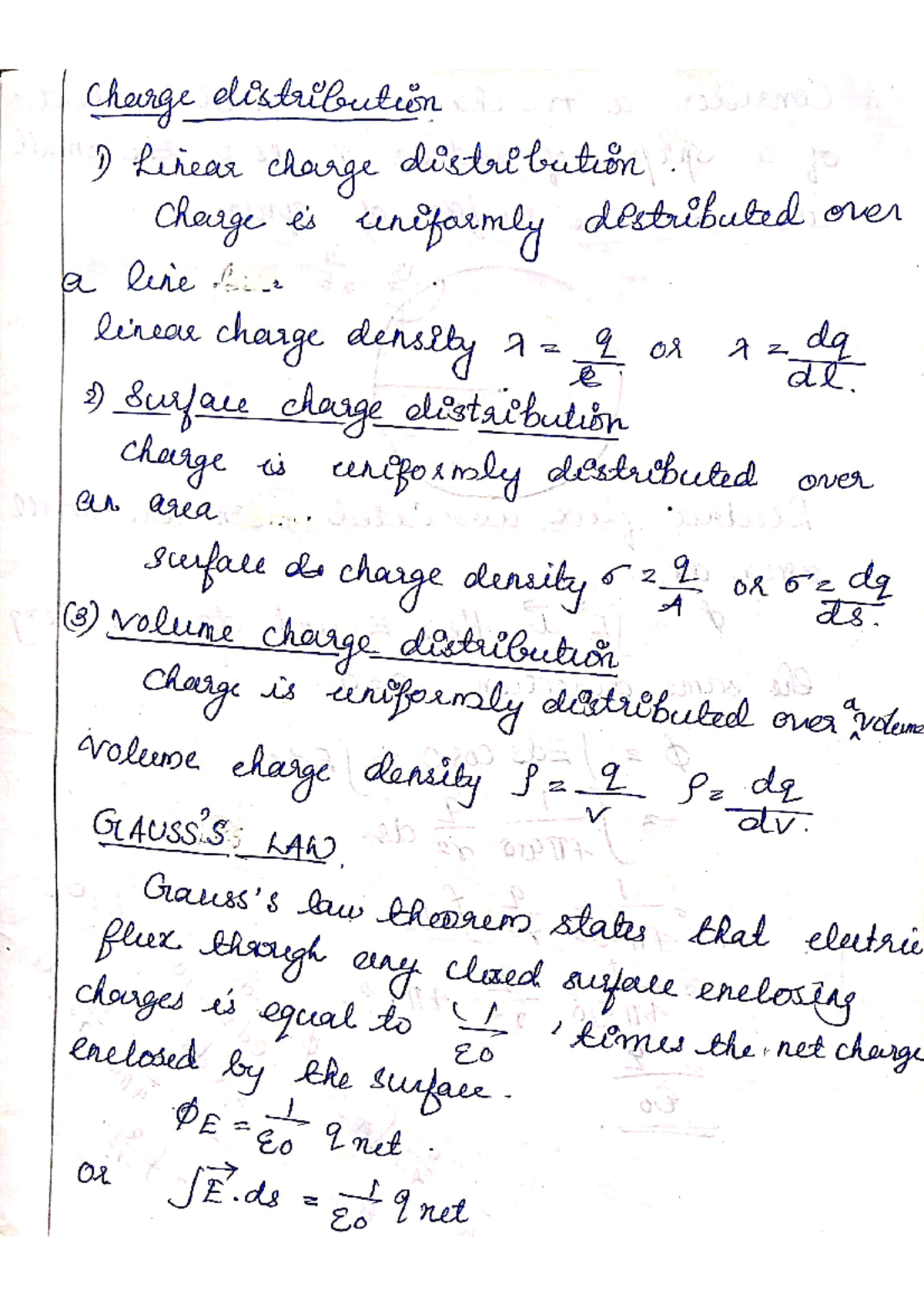 Charge distribution - Engineering Physics A - Studocu