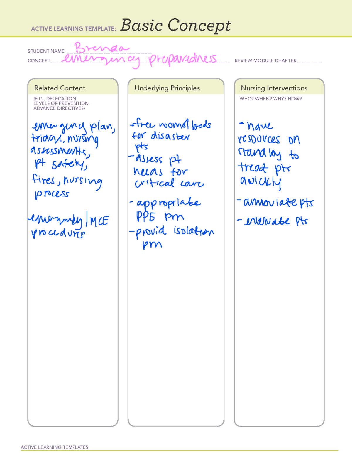 Basic concept restricted (10) - NUR 2236 - ACTIVE LEARNING TEMPLATES ...