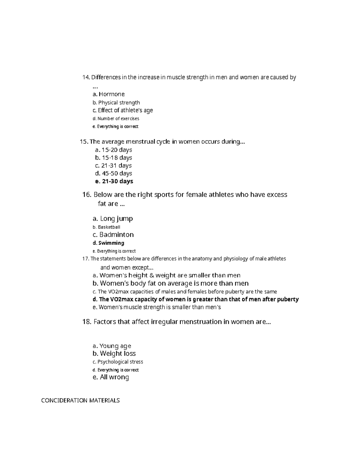 Differences in muscle strength menstrual cycle sports for female ...