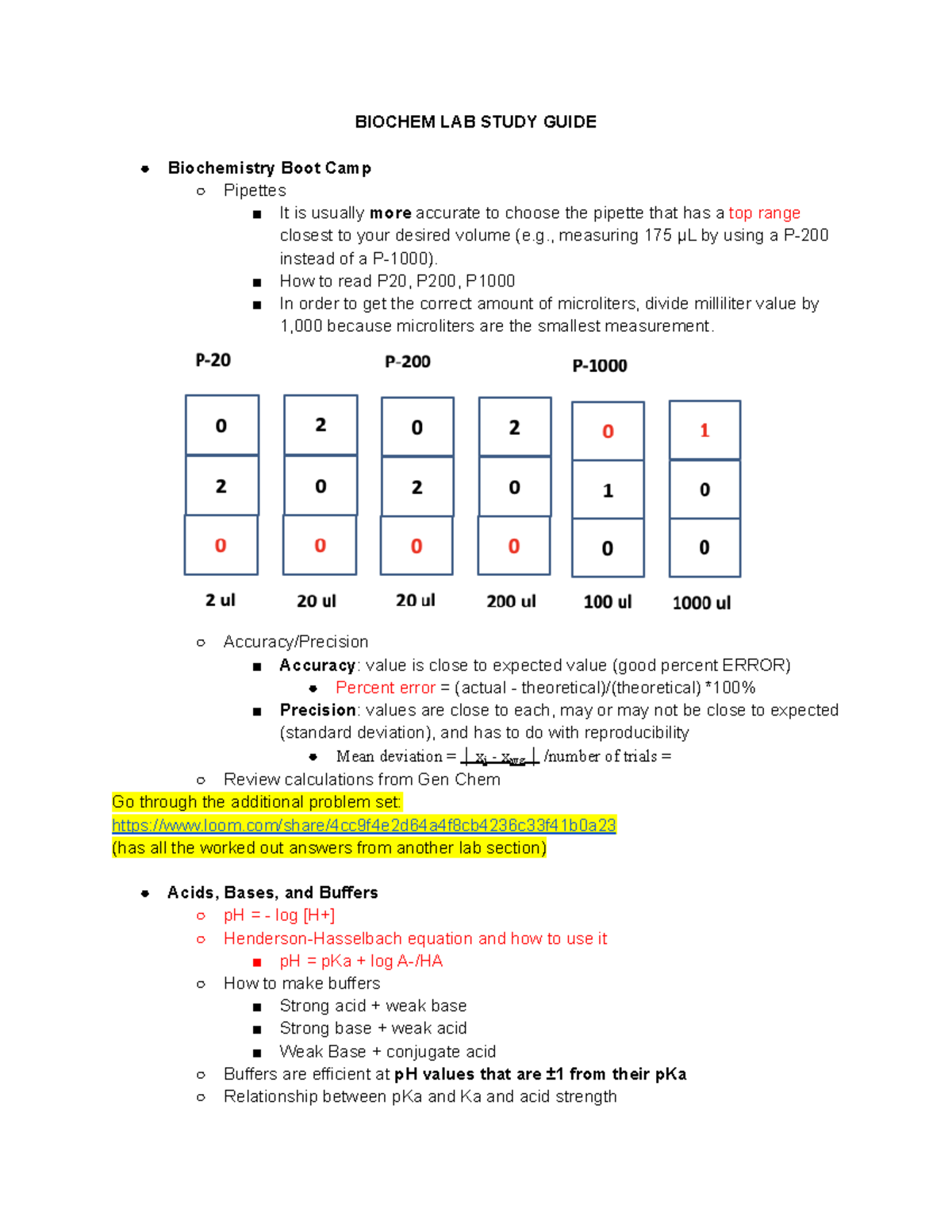 Biochem LAB Study Guide for Final Exam - BIOCHEM LAB STUDY GUIDE ...