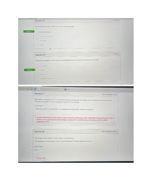 Micro Final Exam - * Some questions not yet graded Final Exam - Requires Respondus LockDown ...