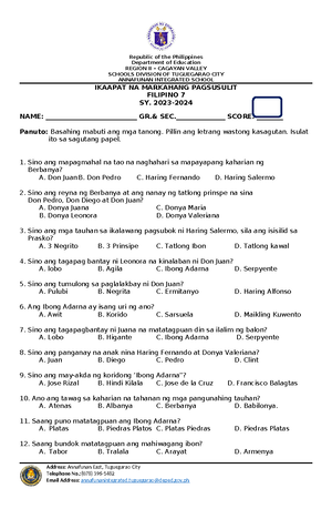 Buwan ng Wika A Reflection of Filipino Values and Identity - Buwan ng ...