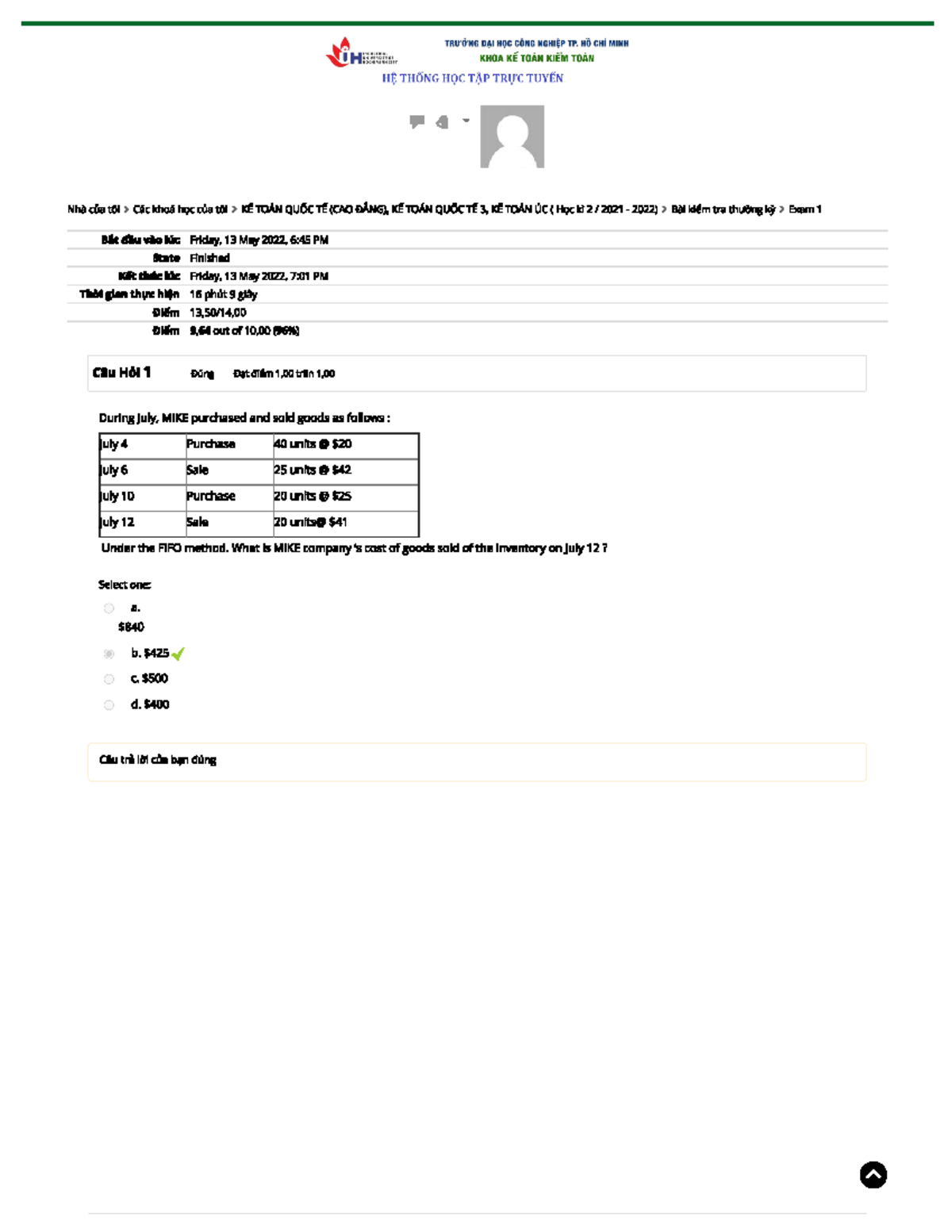 EX1 - march - Studocu