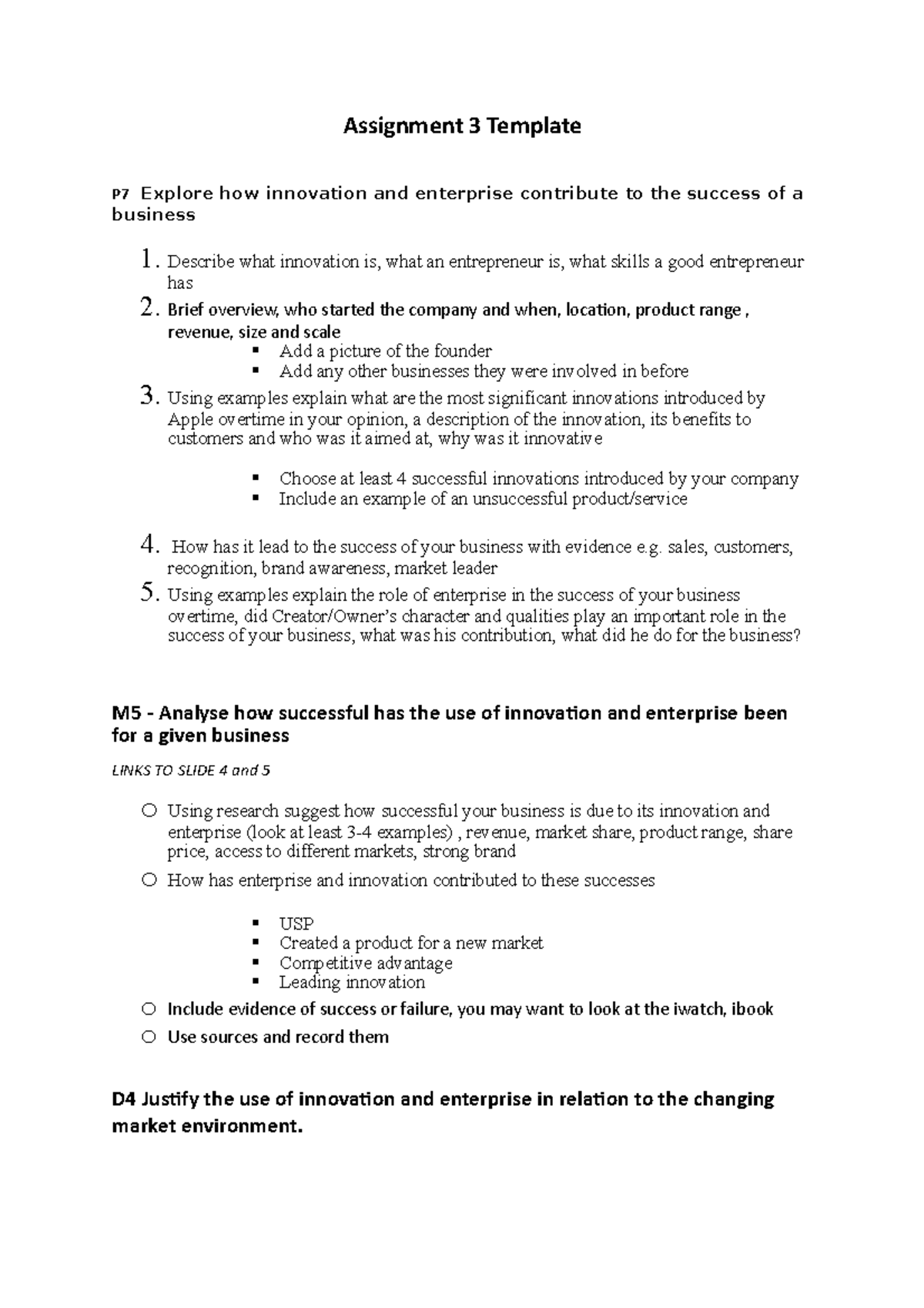 A3 Template Reena - Its an assignment - Assignment 3 Template P7 ...