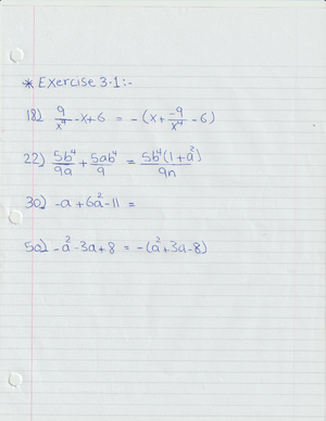 Assignments number 9 - MAT 900 - Studocu