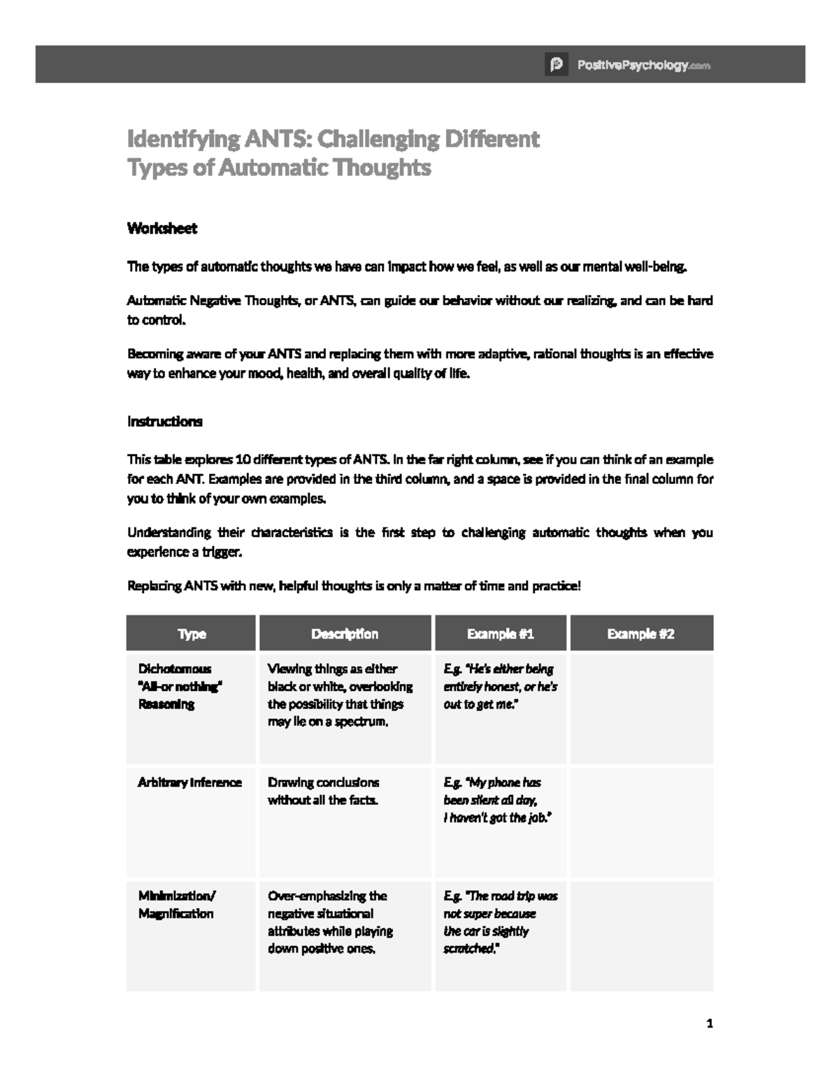 ANTS worksheet - POS4113 - Studocu