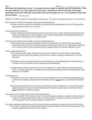MOD 4 Sample Test MA203DL - MOD 4 Sample Test Part 1- Ten questions ...