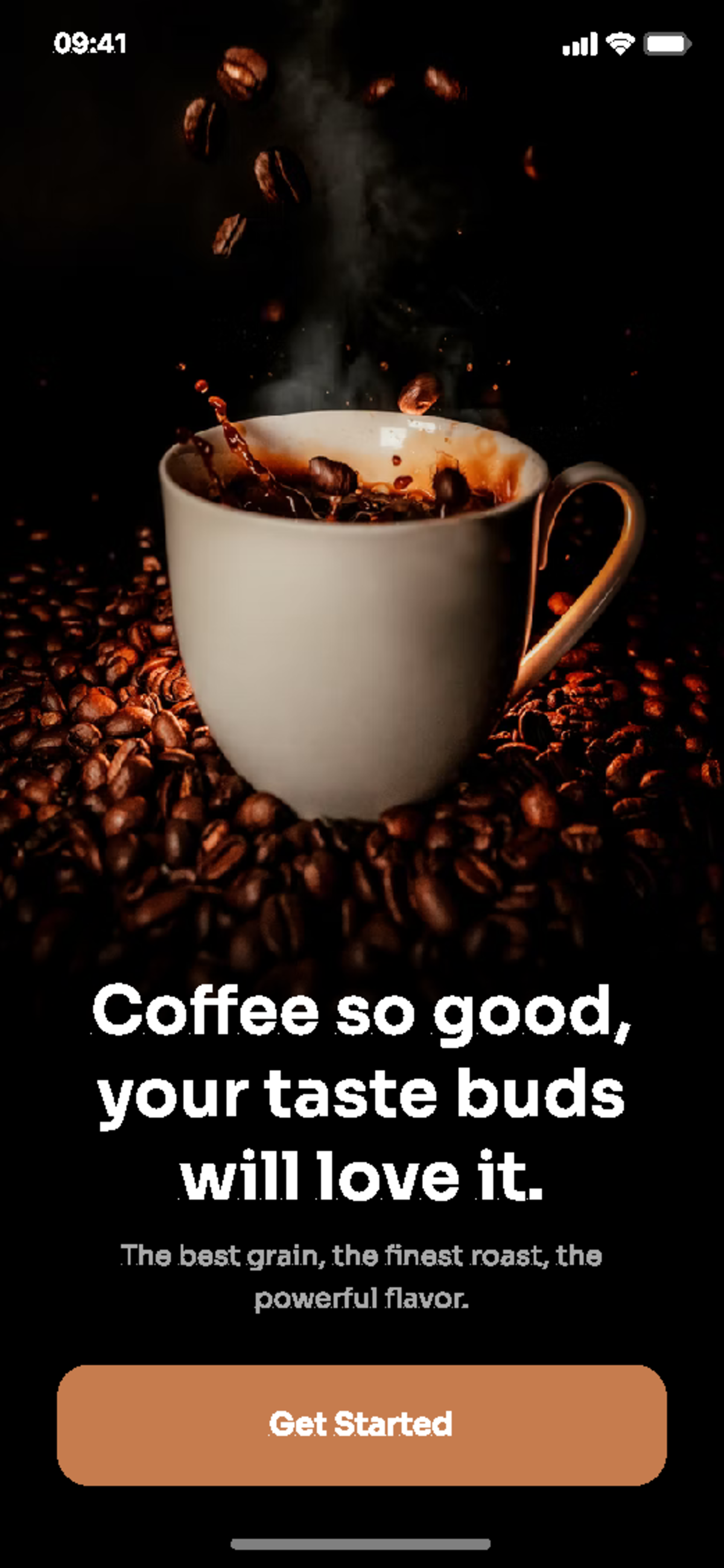 Coffee Shop Mobile App Design (Community) - Coffee so good, your taste ...