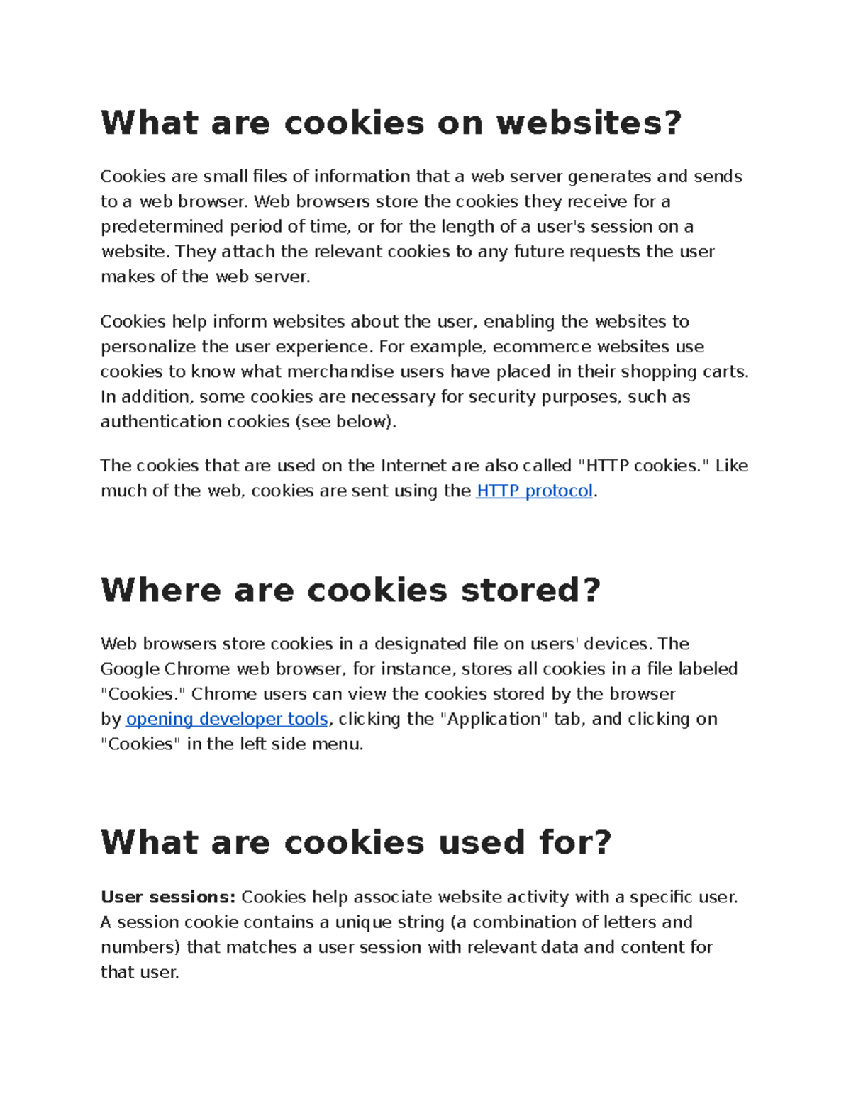 Cookies - Related to web technolgy - What are cookies on websites ...