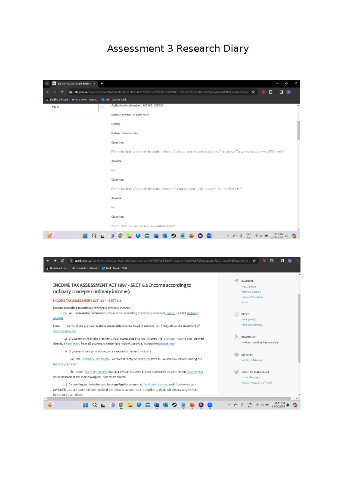 Assessment 3 Research Diary - 200019 - Assessment 3 Research Diary A a ...