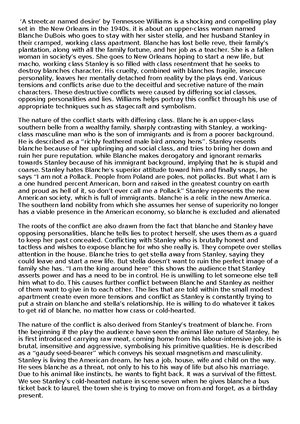 'Streetcar' past questions - A Streetcar Named Desire Past Exam ...