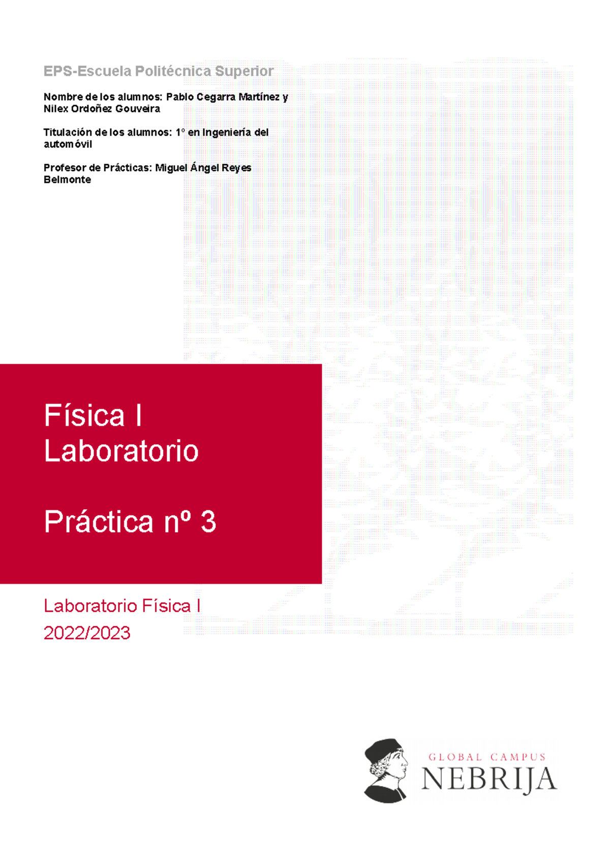 Entrega Prácticas Laboratorio Física - Péndulo balístico - copia ...