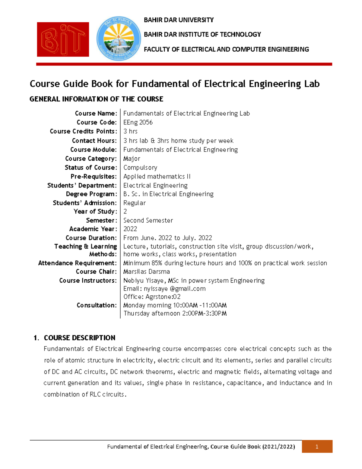 1 updated 2056 - Computer programming - Course Guide Book for ...