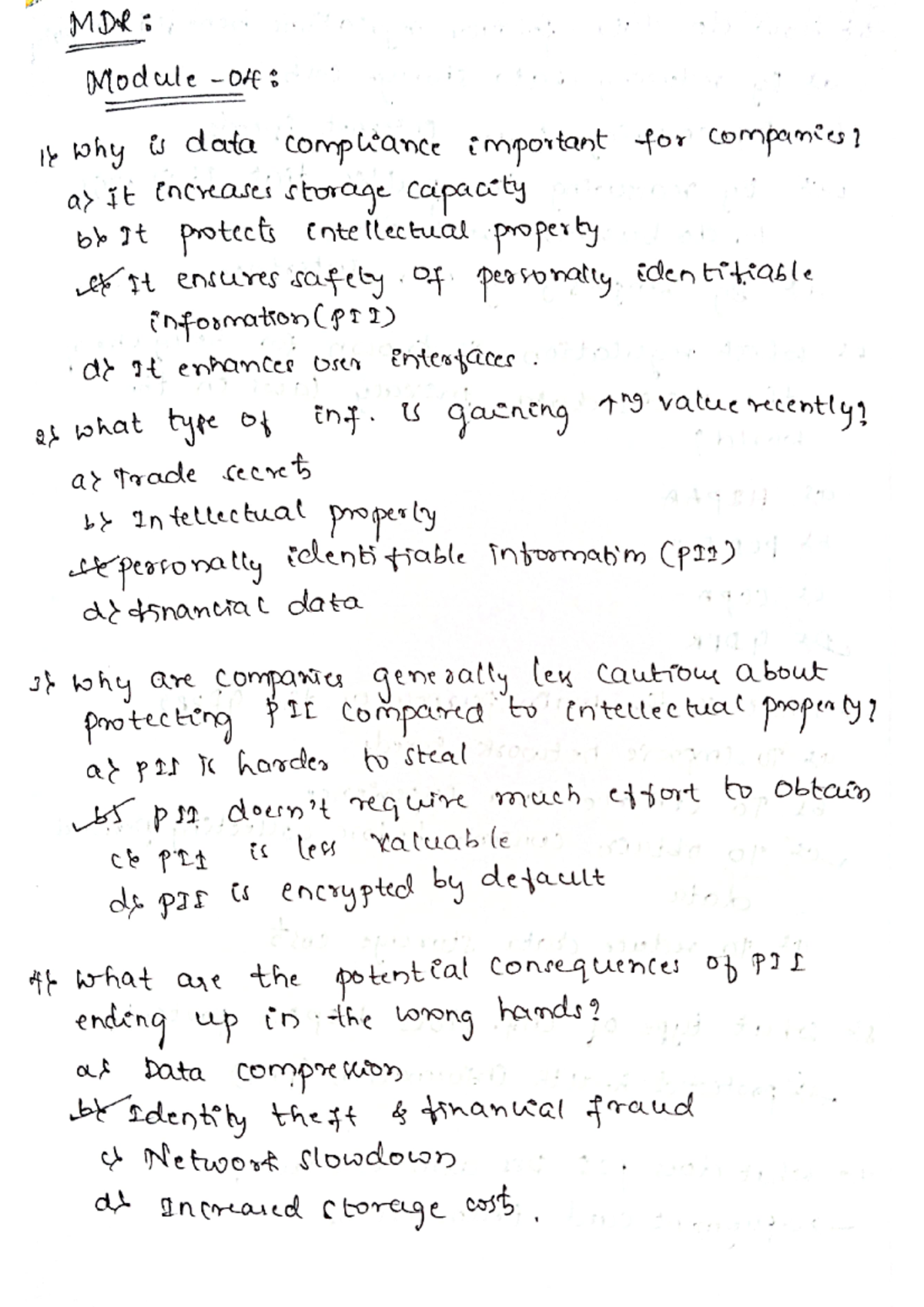 Mdr-1 - Gvb - MDR: Module : 16 why is data compliance important for ...