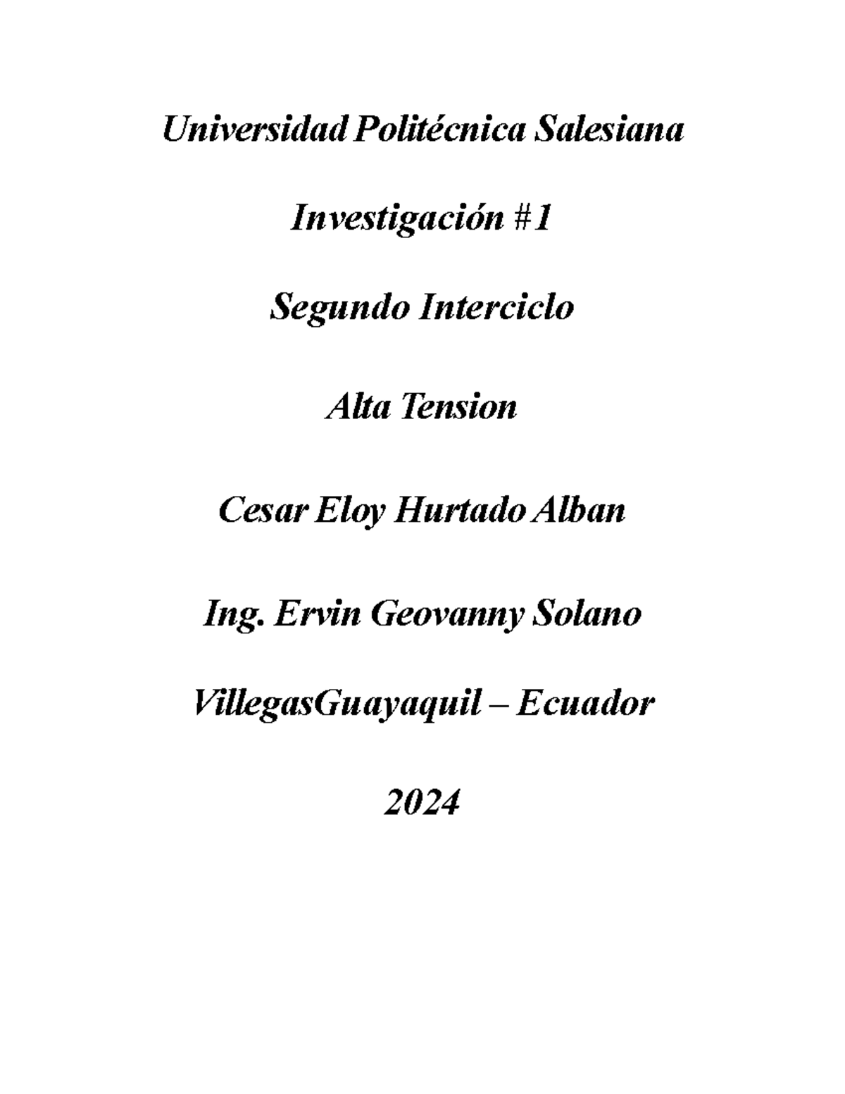 Tarea U3 - wwdwdw - Universidad Politécnica Salesiana Investigación ...