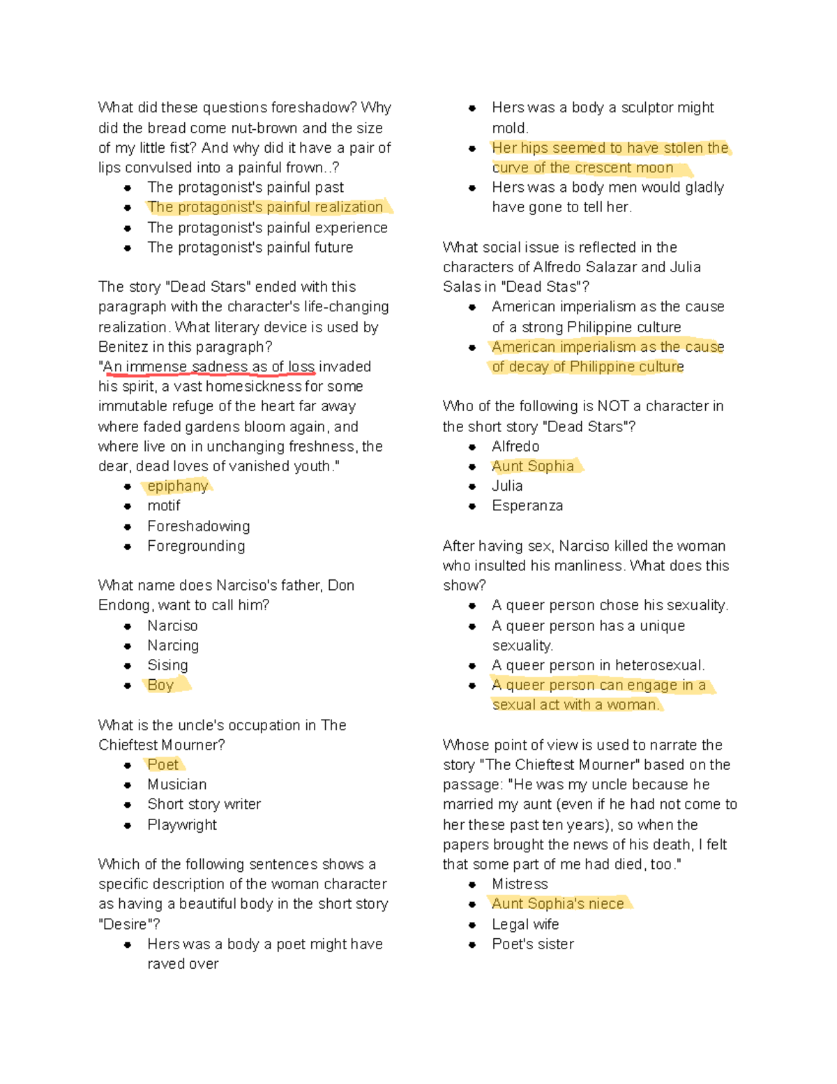 Philit-gt - sasa - What did these questions foreshadow? Why did the ...