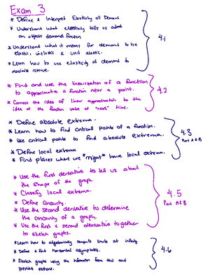 Exam 1 Class Review - Math 1071 Exam 1 In-Class Practice 1. Simplify ...