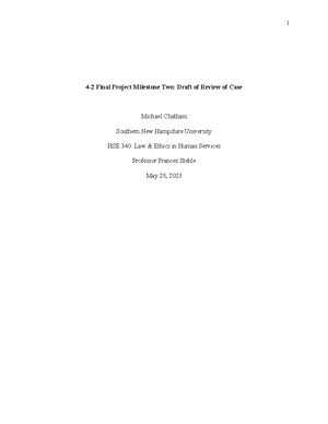 5-2 Final Project Part II Milestone One Rough Draft - 5-2 Final Project ...