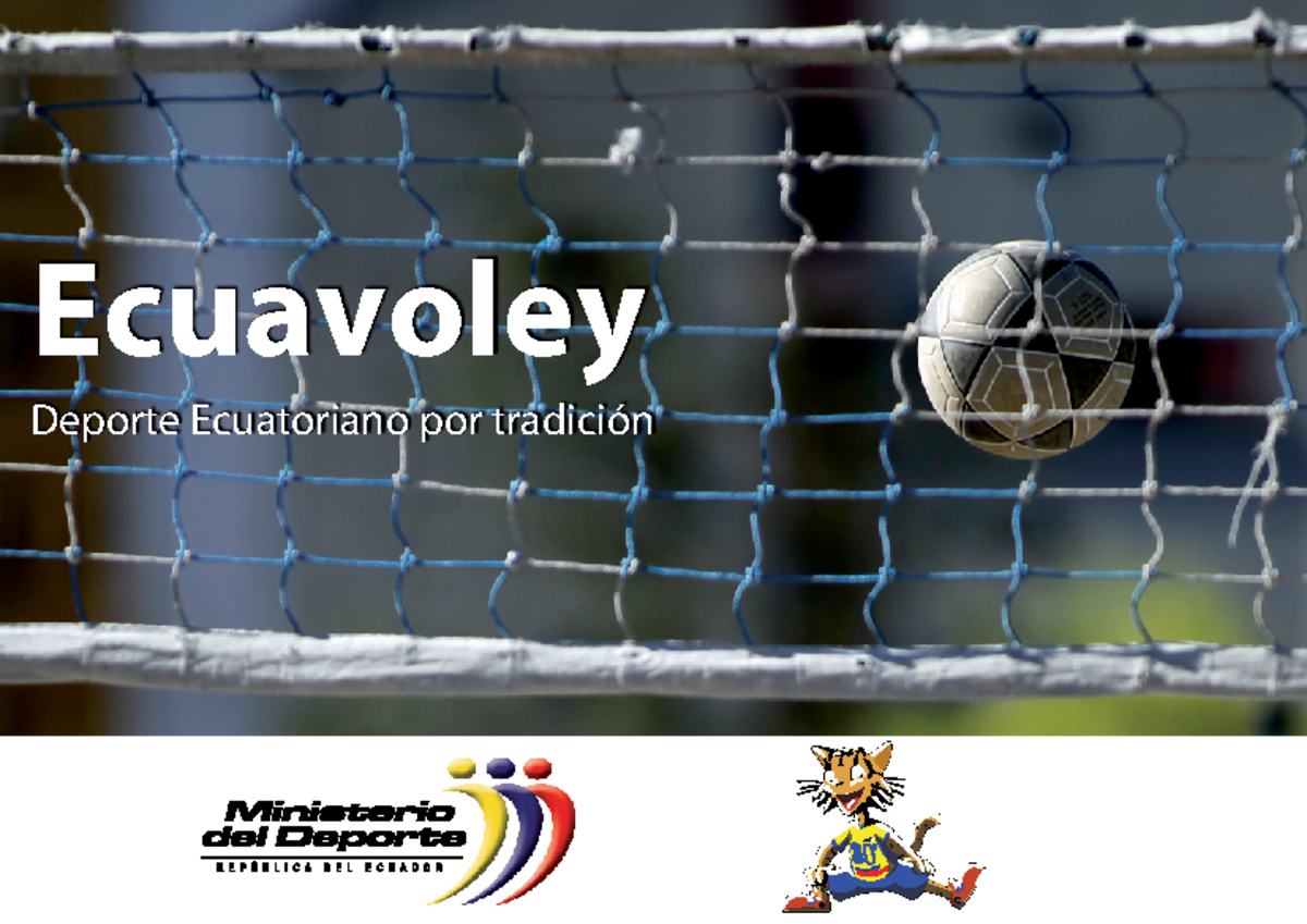 Ecuavoley 2010 - libro - Deporte Ecuatoriano por tradición Ecuavoley ...