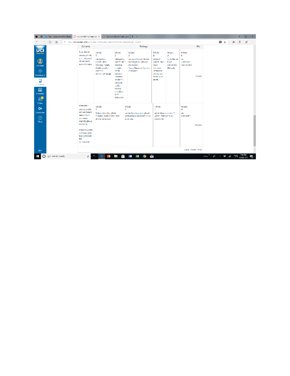 Discussion rubric - ICS 32 - Studocu
