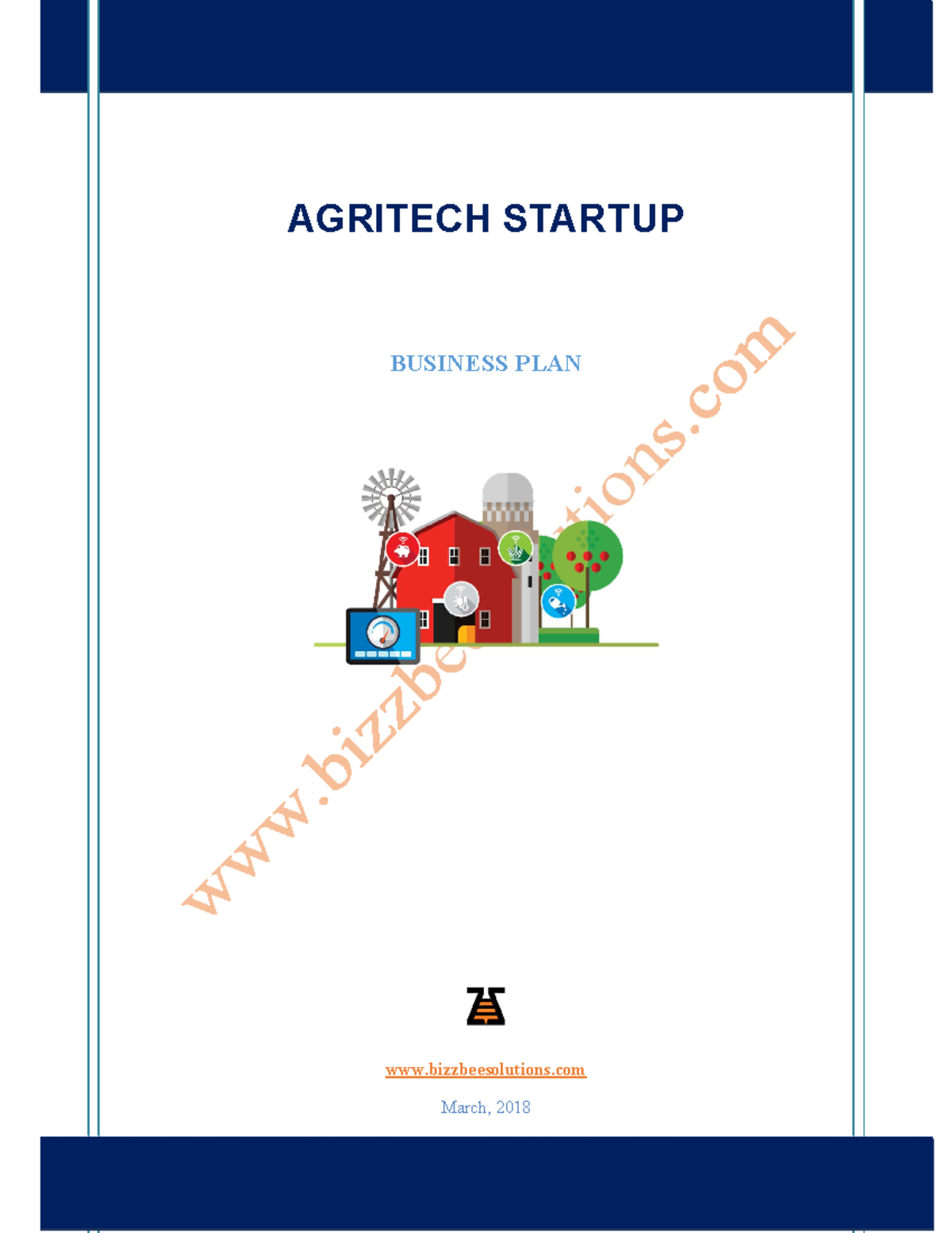 Business Plan for Agritech Startup - AGRITECH STARTUP BUSINESS PLAN ...