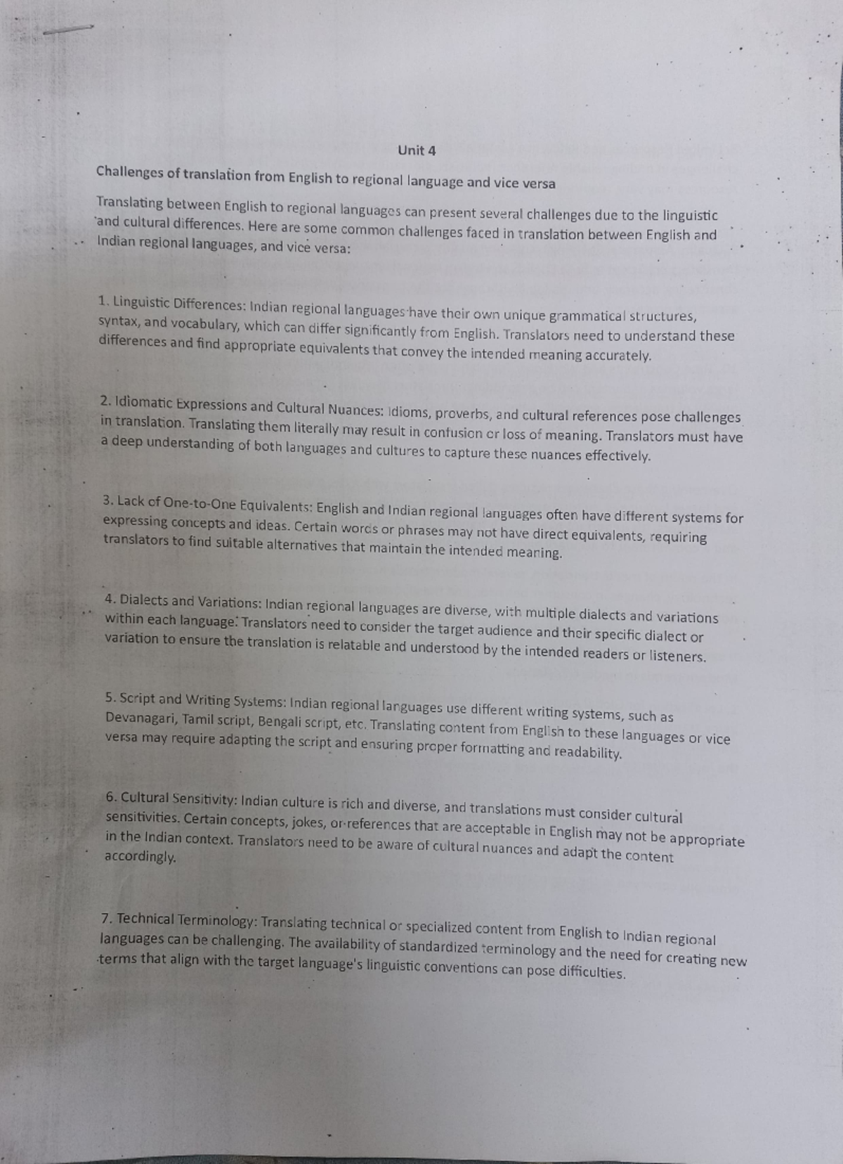 Unit-4 - Translation for media - Unit 4 Challenges of translation from ...