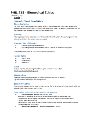 Ethics: a Pluralistic Approach to Moral Theory by Lawrence Hinman - Chapter 7 (Ethics of Rights ...