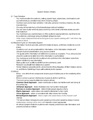 Object Speech Outline - Object Speech Student's Name: Abrahim Soukouna R110 Section No: 28340 ...