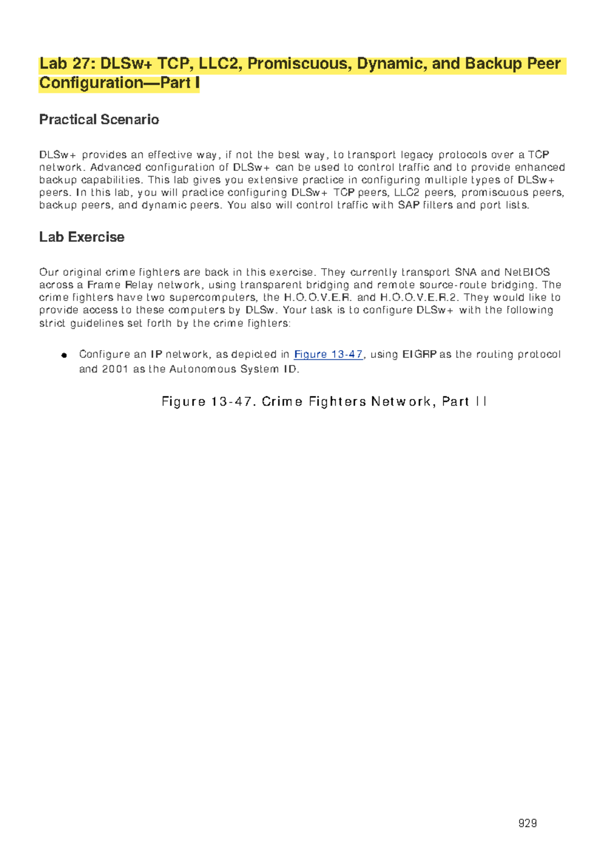 Chapter 13 Configuring Bridging and Data Link Switching Plus Part 7 ...