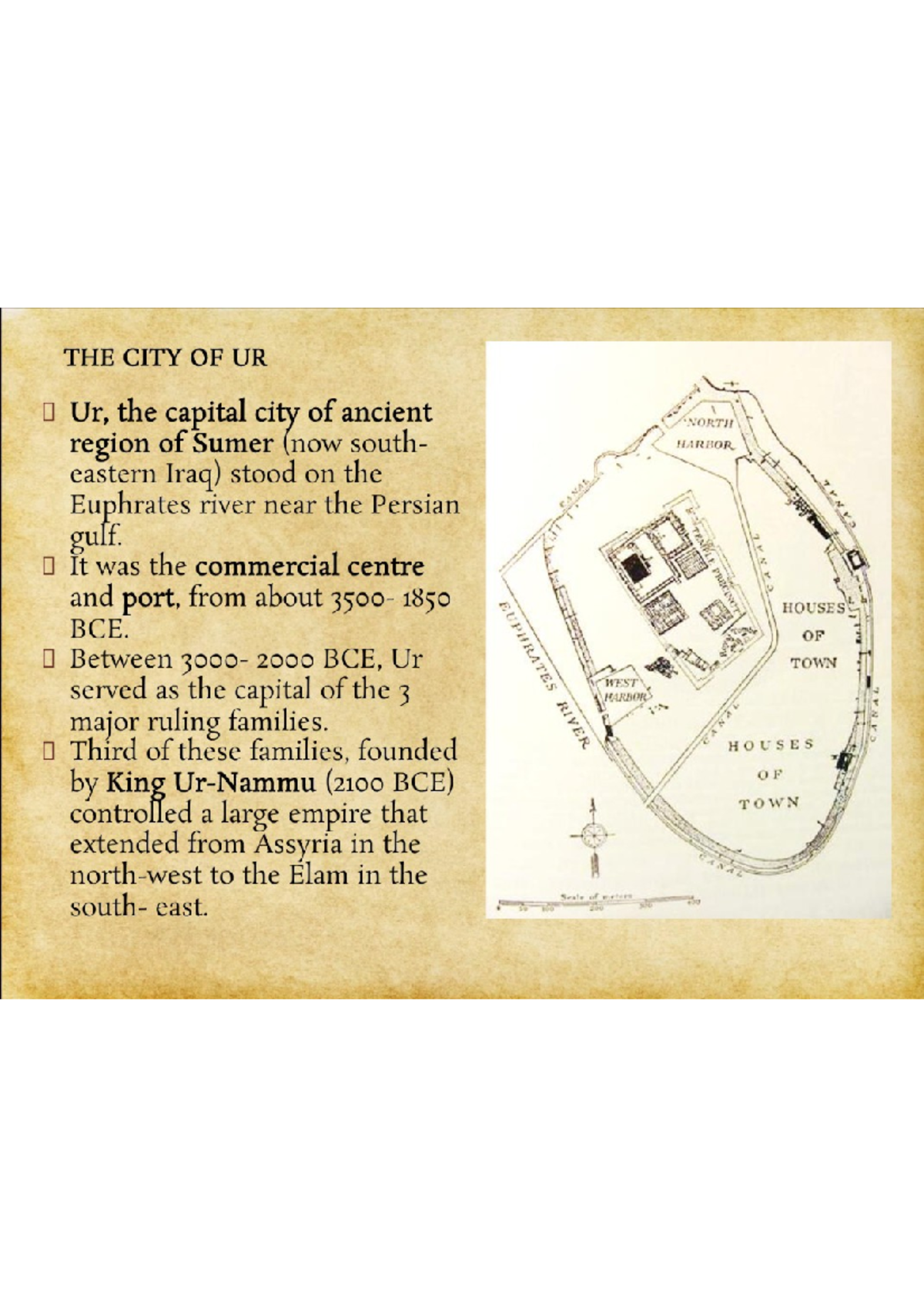 City of ur - Sumerian city -ur - History Of Architecture I And II - Studocu