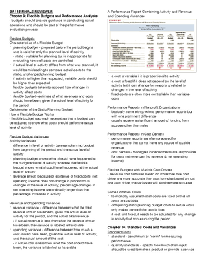Multiple Choice Questions - Chapter 17: Absorption, Variable, and Throughput Costing MULTIPLE ...