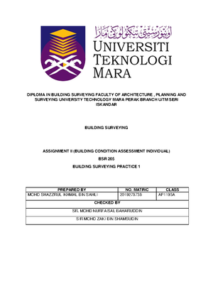 Practical Training LOG BOOK, UiTM SI - Date Description of Work ...