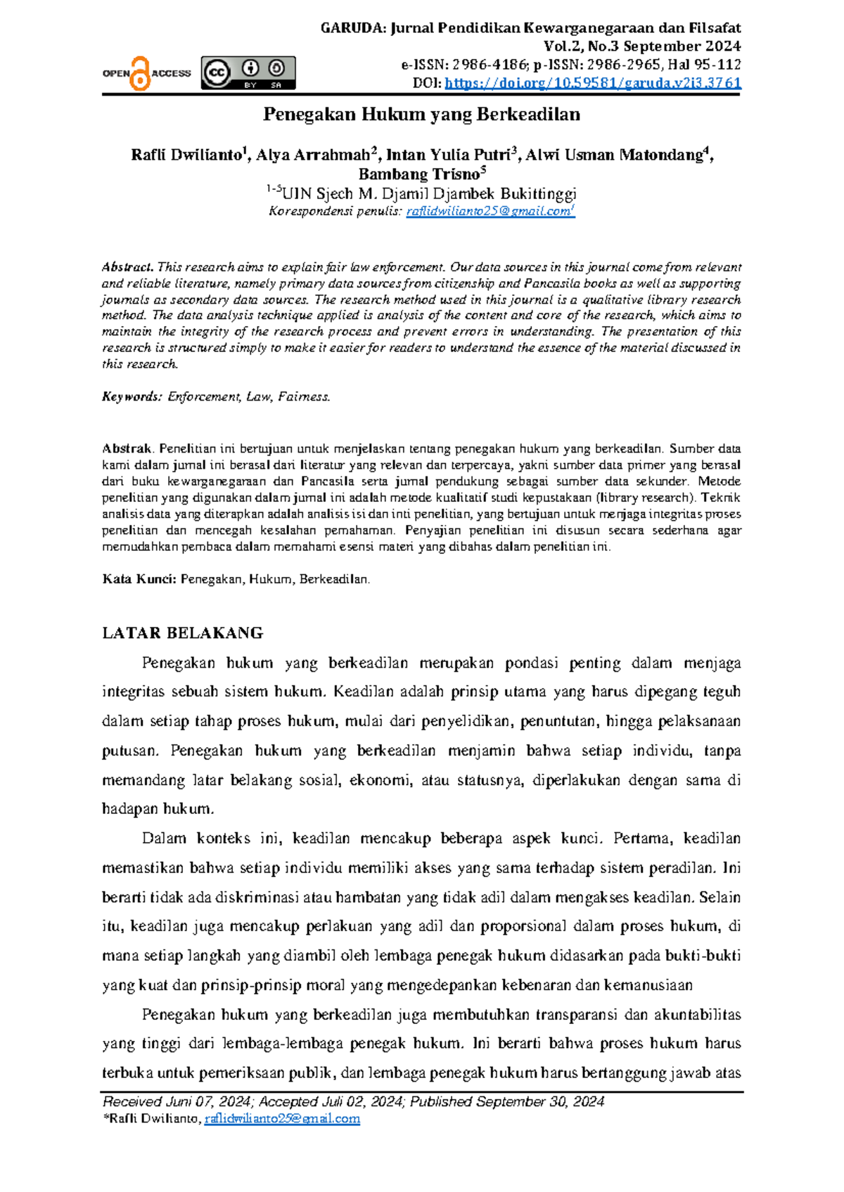 Garuda+Vol+2+no+3+September+2024+hal+95-112 - GARUDA: Jurnal Pendidikan ...