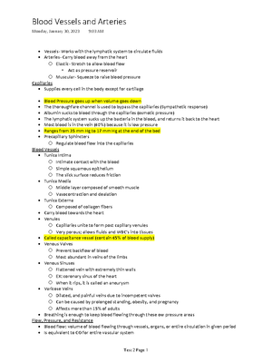 Anatomy and Physiology notes - Form(anatomy) determines function ...