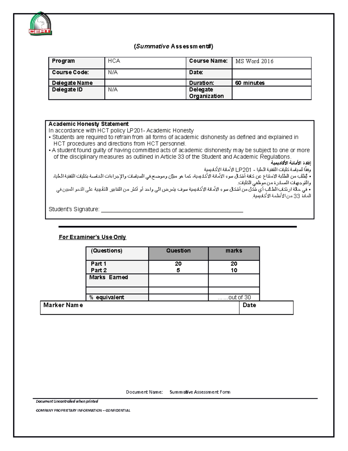 4.1 Word Assessment V5 - Project applications - ( Summative Assessment ...