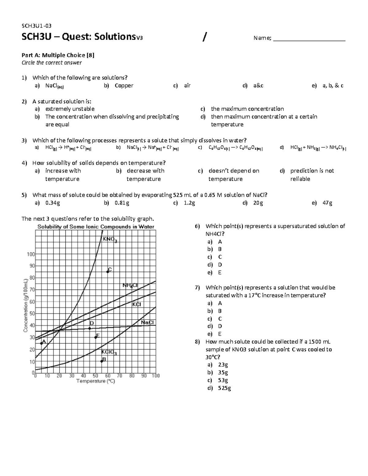 SCH3U - Solutions - Quest v3 - SCH3U1- SCH3U – Quest: SolutionsV3 ...