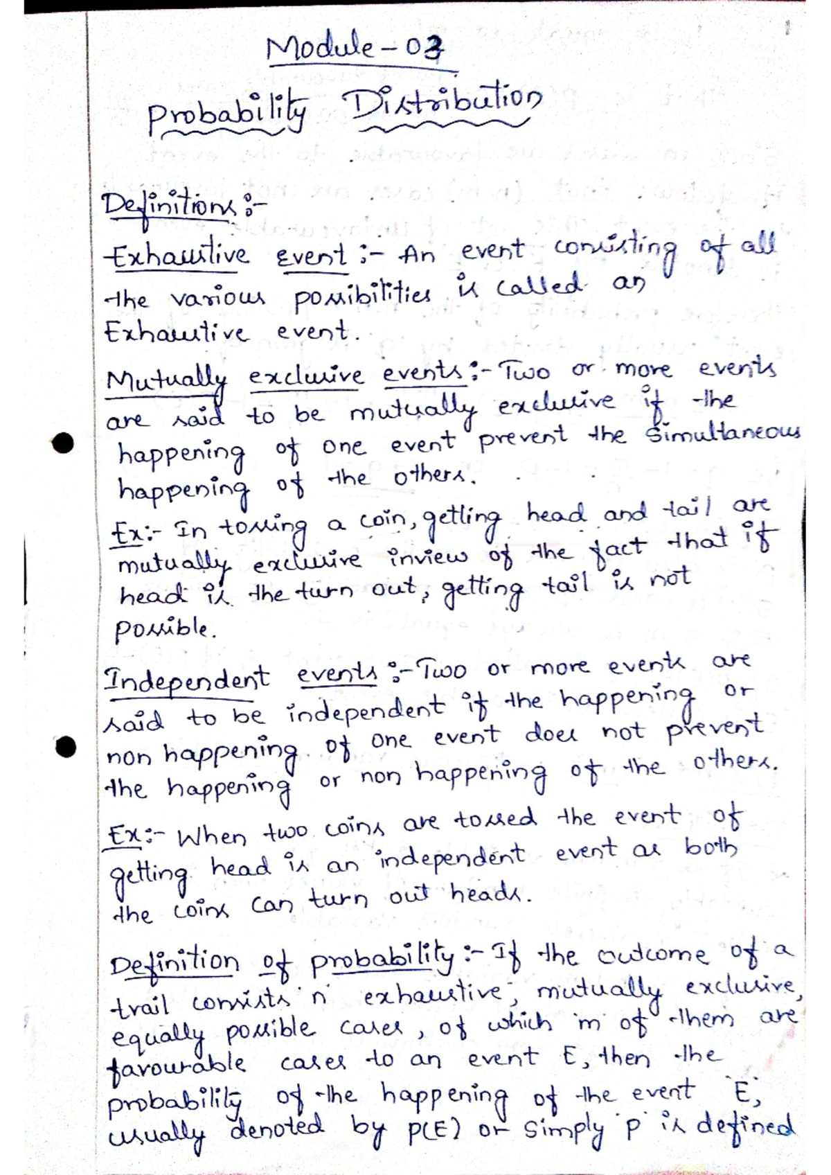 Mathematics Module 01 - Math 3rd sem 22 scheme vtu - Studocu