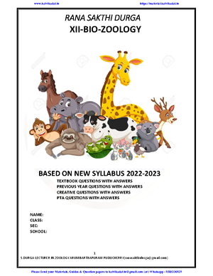 Human reproduction-part 2 - Zoology plus two - Studocu