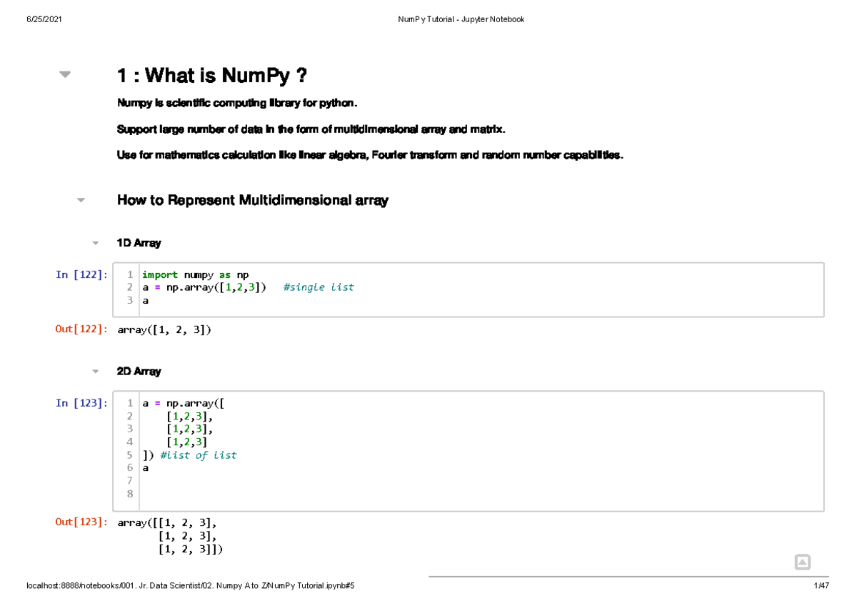 1 Numpy Introduction - nmwatch cdsfcsd dsfcsdsdffc sdzf fsdf dsfsdffds ...