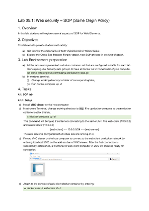 C6 - LAB - Access control - Lab 03 - Access control Objectives ...