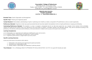 Perdev Lesson PLAN Emotional Intelligence - Eastern Tayabas College Inc ...