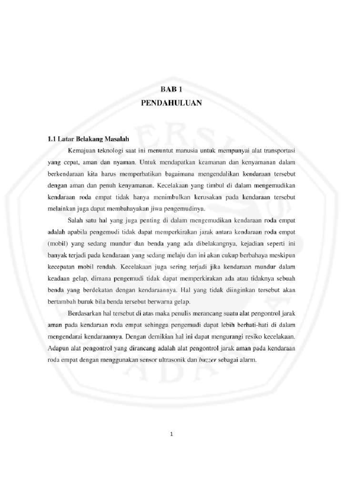 Chapter 1 Proximity Sensor Design Using Ultrasonic Sensors And Arduino 5220