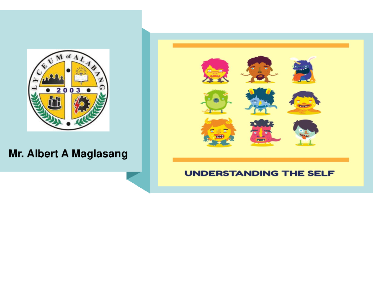 UTS Full Lessons AY 2021 2022 - Mr. Albert A Maglasang UTS COURSE ...