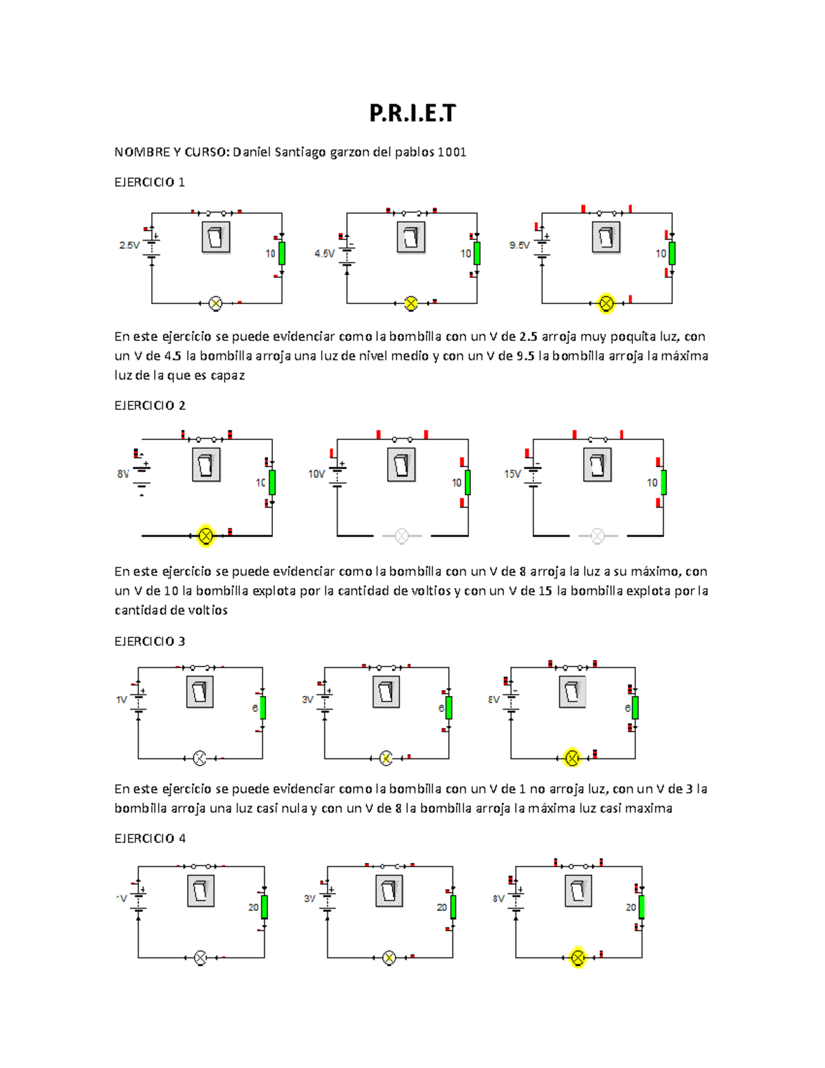 Oriet grado decimo - proyecto - P.R.I.E NOMBRE Y CURSO: Daniel Santiago ...