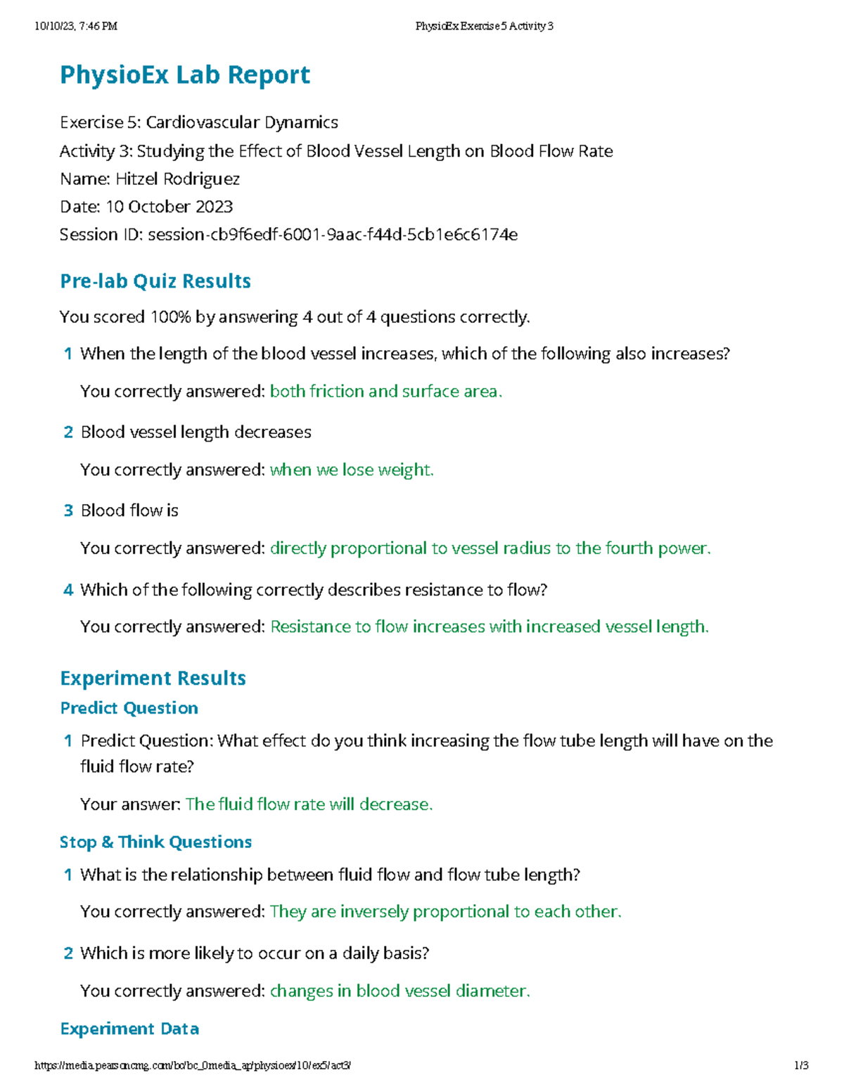 Physio Ex Exercise 5 Activity 3 Pearsoncmg Bc Bc 0media Ap Physioex