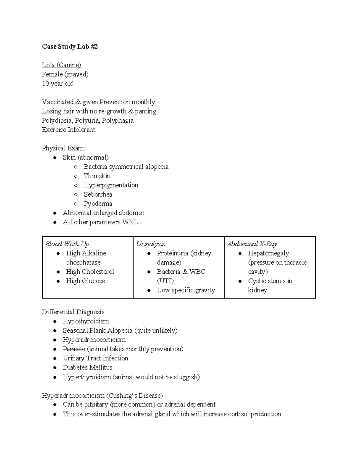 Case Study Lab #2 - Questions 1. A 2. B 3. A 4. No 5. B 6. B 7. D ...