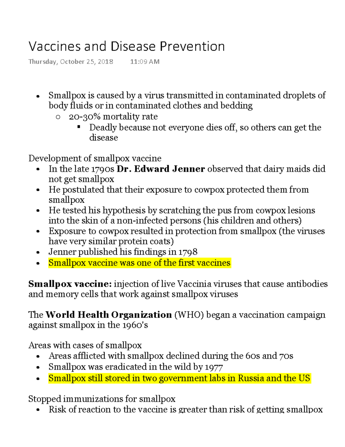 Vaccines and Disease Prevention - Warning: TT: undefined function: 32 Smallpox is caused by a ...